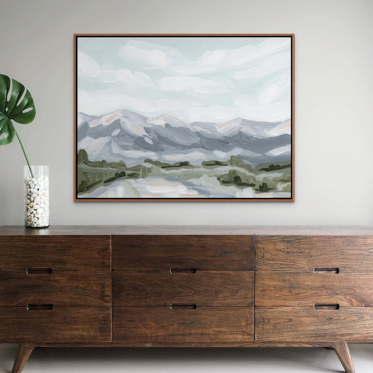 Breckenridge Hand Embellished Canvas | Giri Designs Wall Art