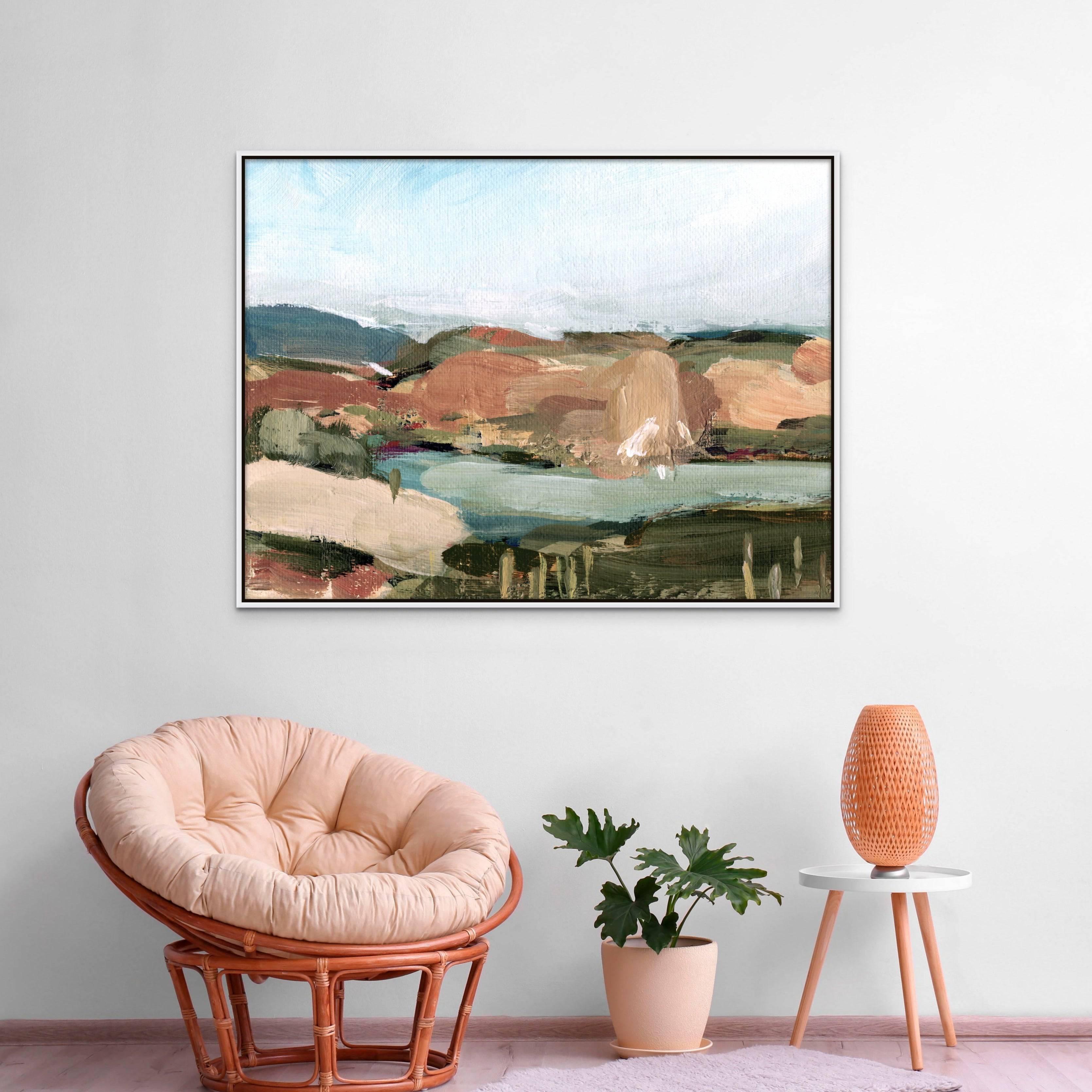 Canyon Lake Canvas | Giri Designs Wall Art