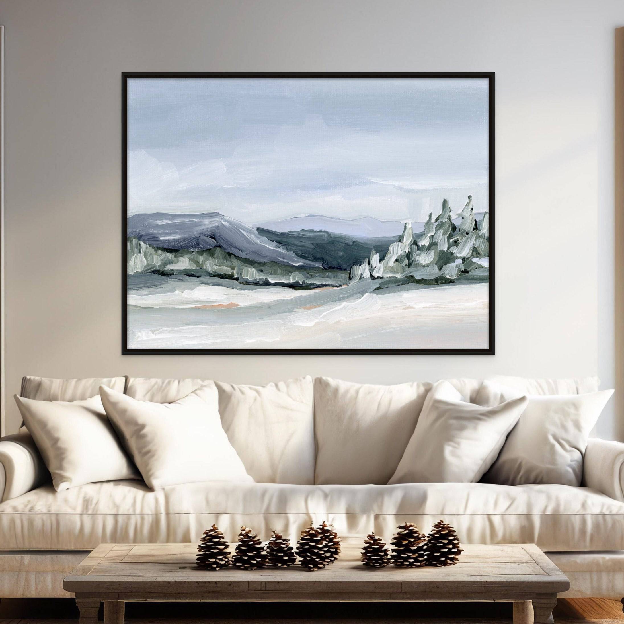 Christmas in Keystone Canvas | Giri Designs Wall Art