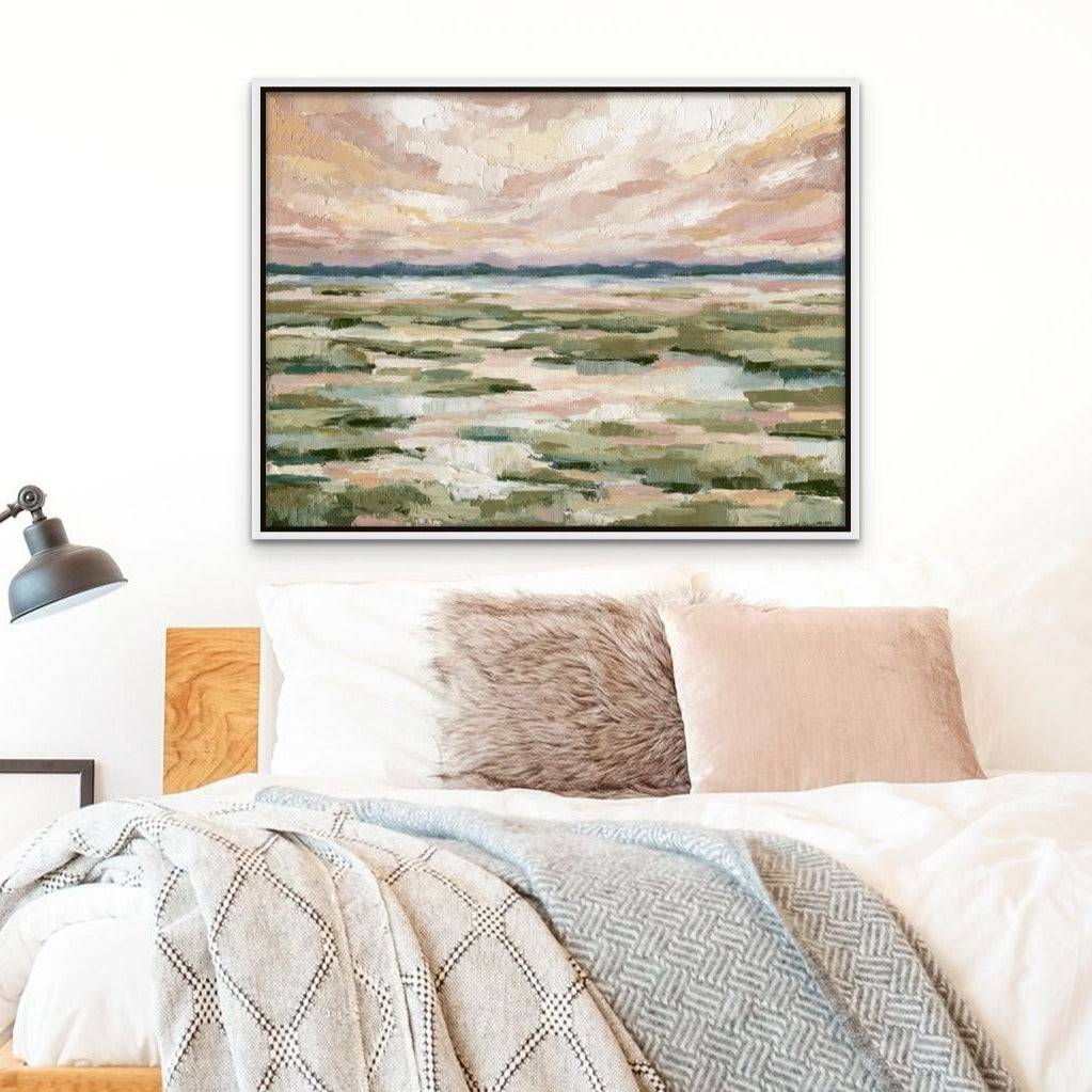 Marsh Tide Canvas | Giri Designs Wall Art