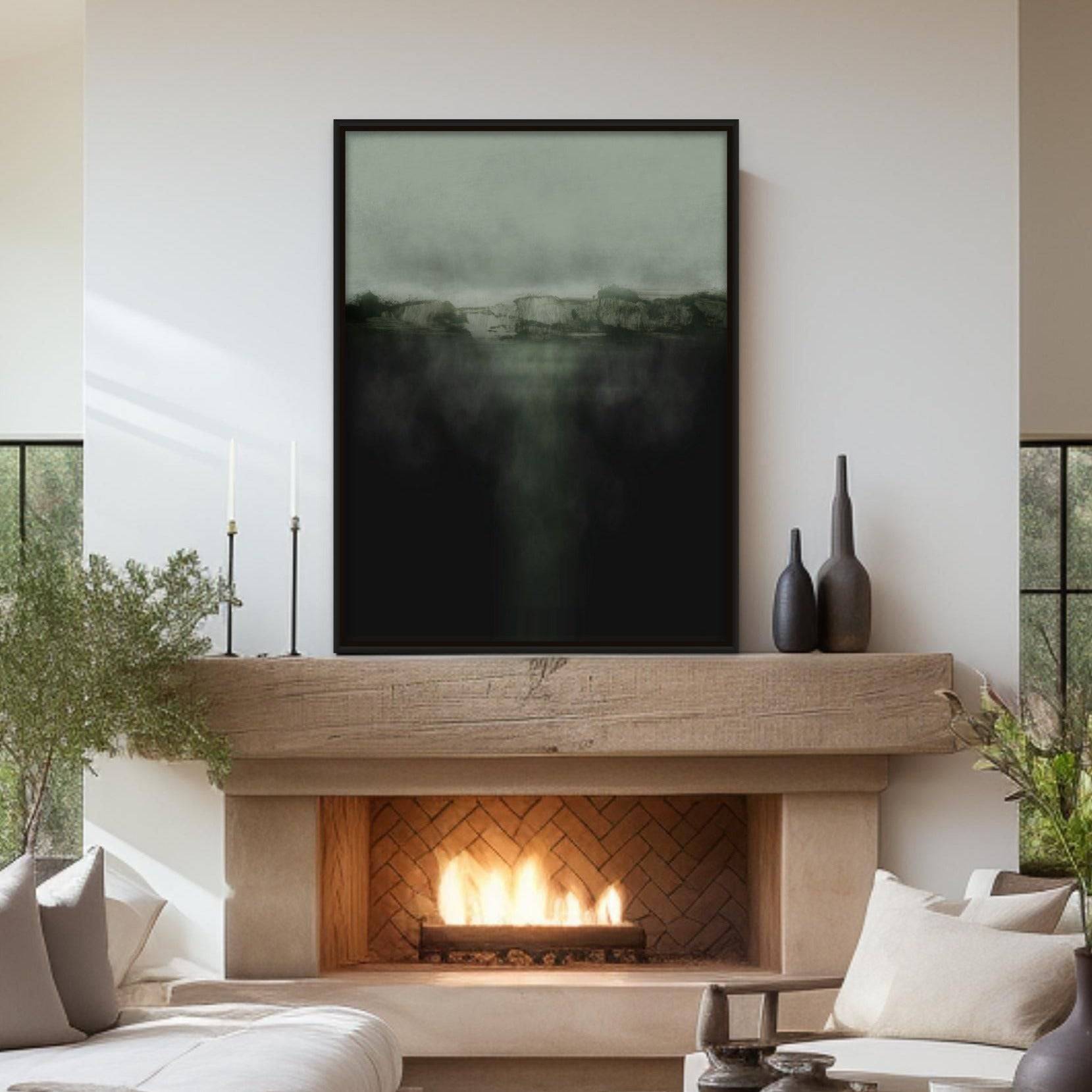 Moor Shadow Canvas | Giri Designs Wall Art