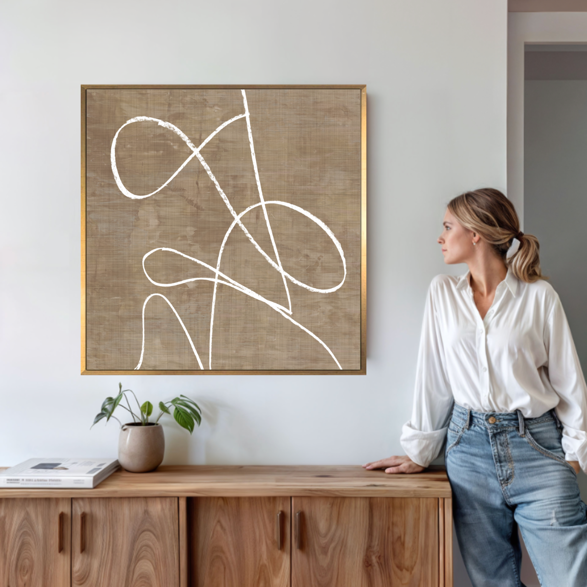 Swooping Lines | Giri Designs