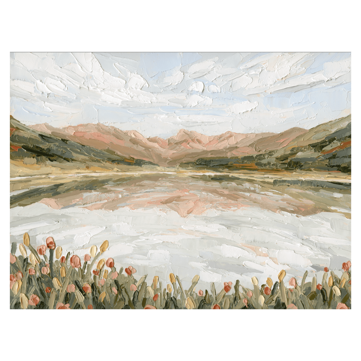 Vail Reflection Canvas | Giri Designs Wall Art