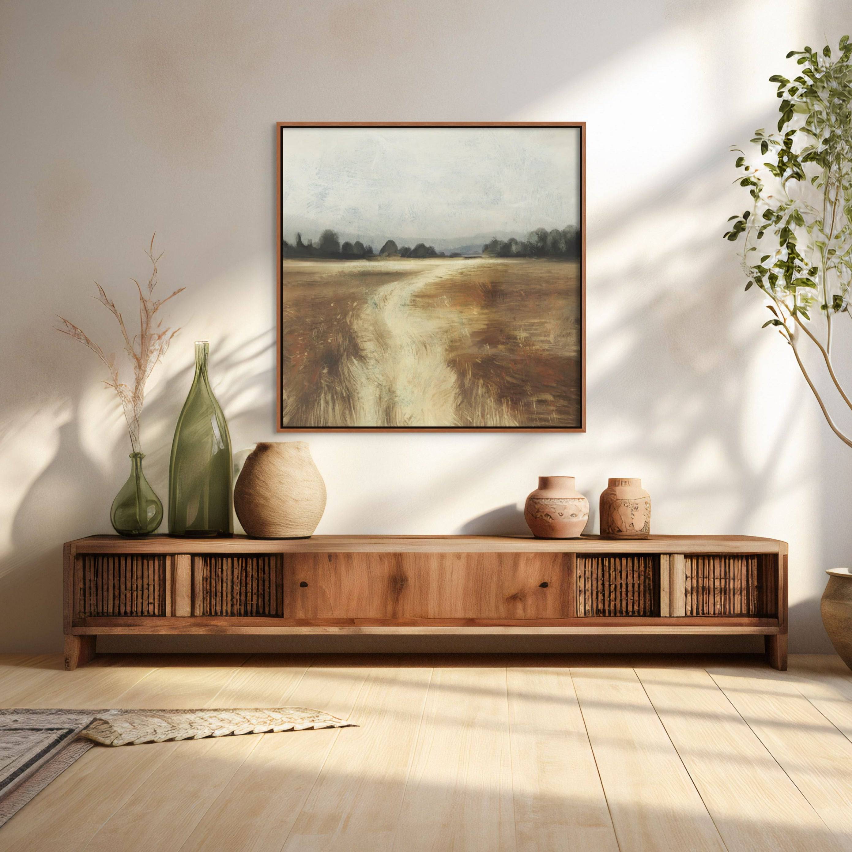 Country Walk Canvas | Giri Designs Wall Art