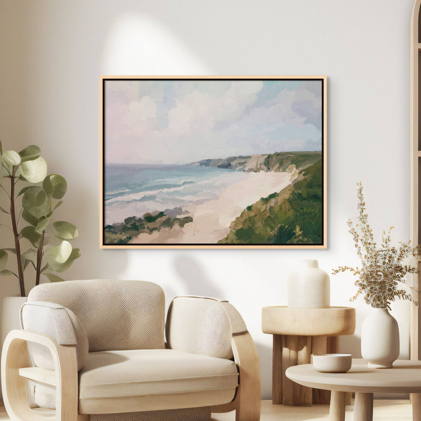 Cornwall Coast Canvas | Giri Designs Wall Art