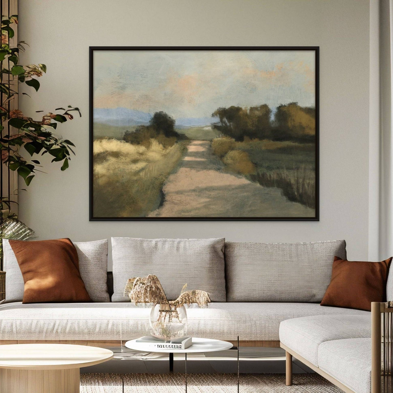 Country Walk Canvas Art | Giri Designs Wall Art