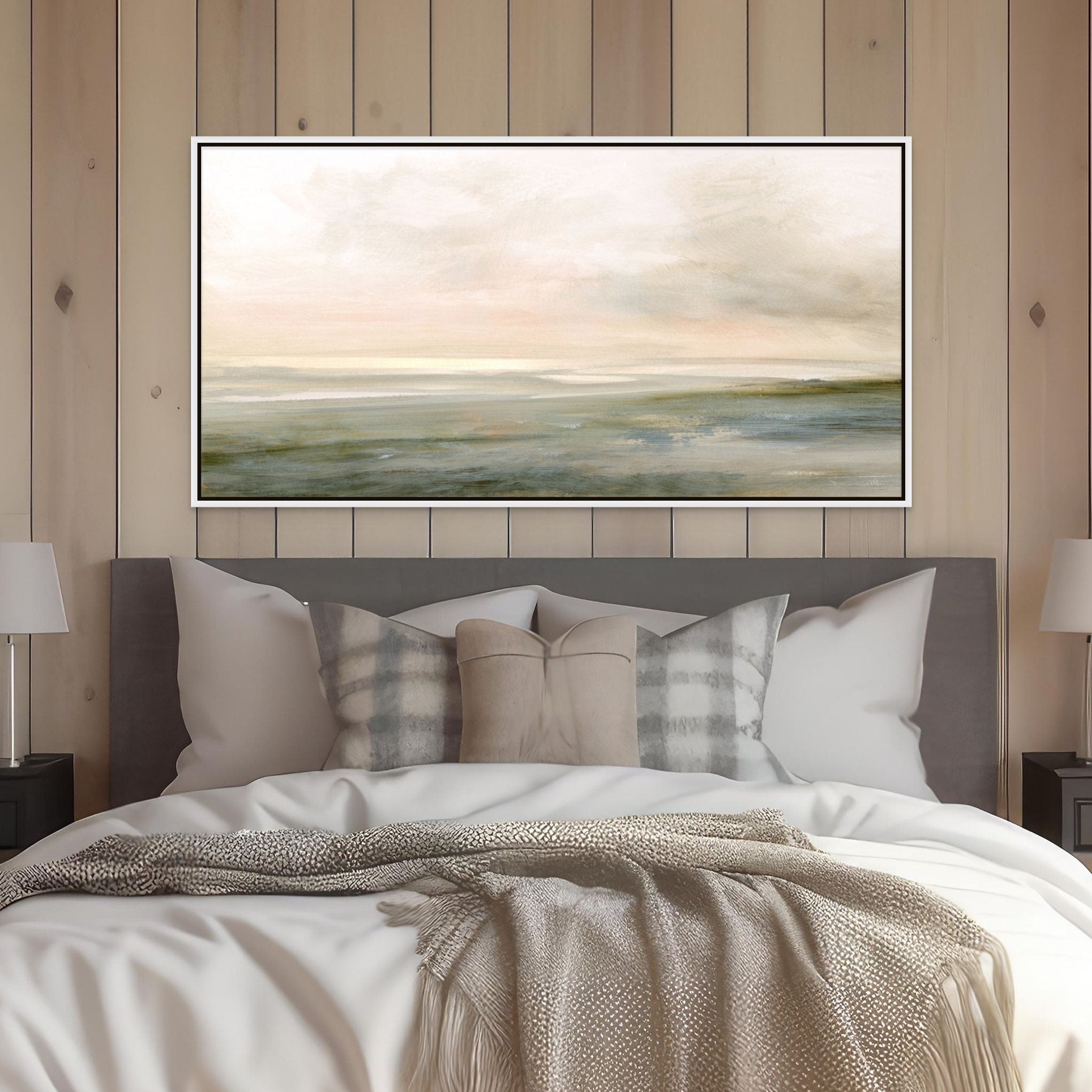 Low Tide Summer Panorama | Giri Designs