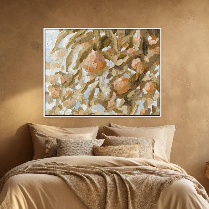 Orange Tree Canvas | Giri Designs Wall Art