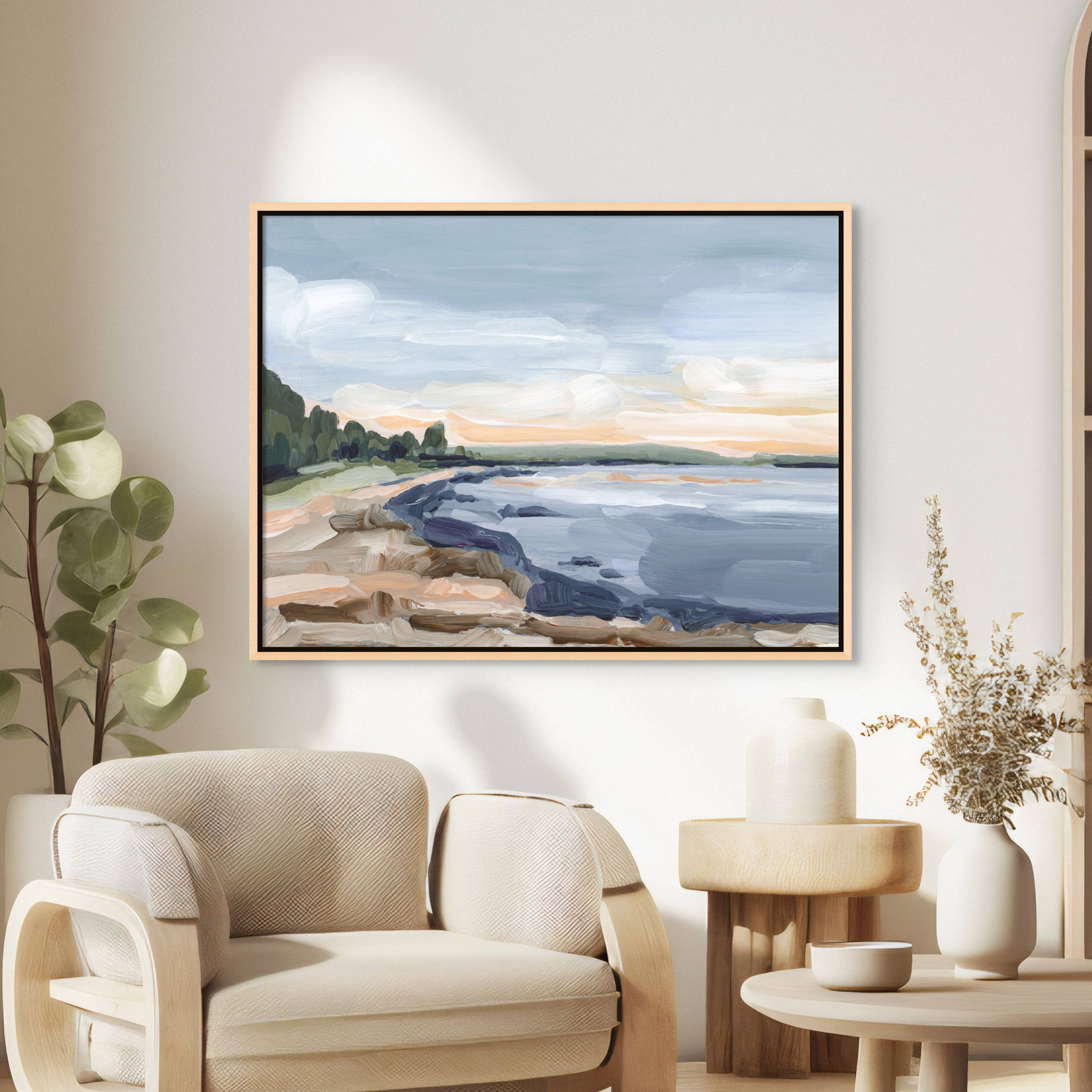 Pretty Marsh Canvas | Giri Designs Wall Art