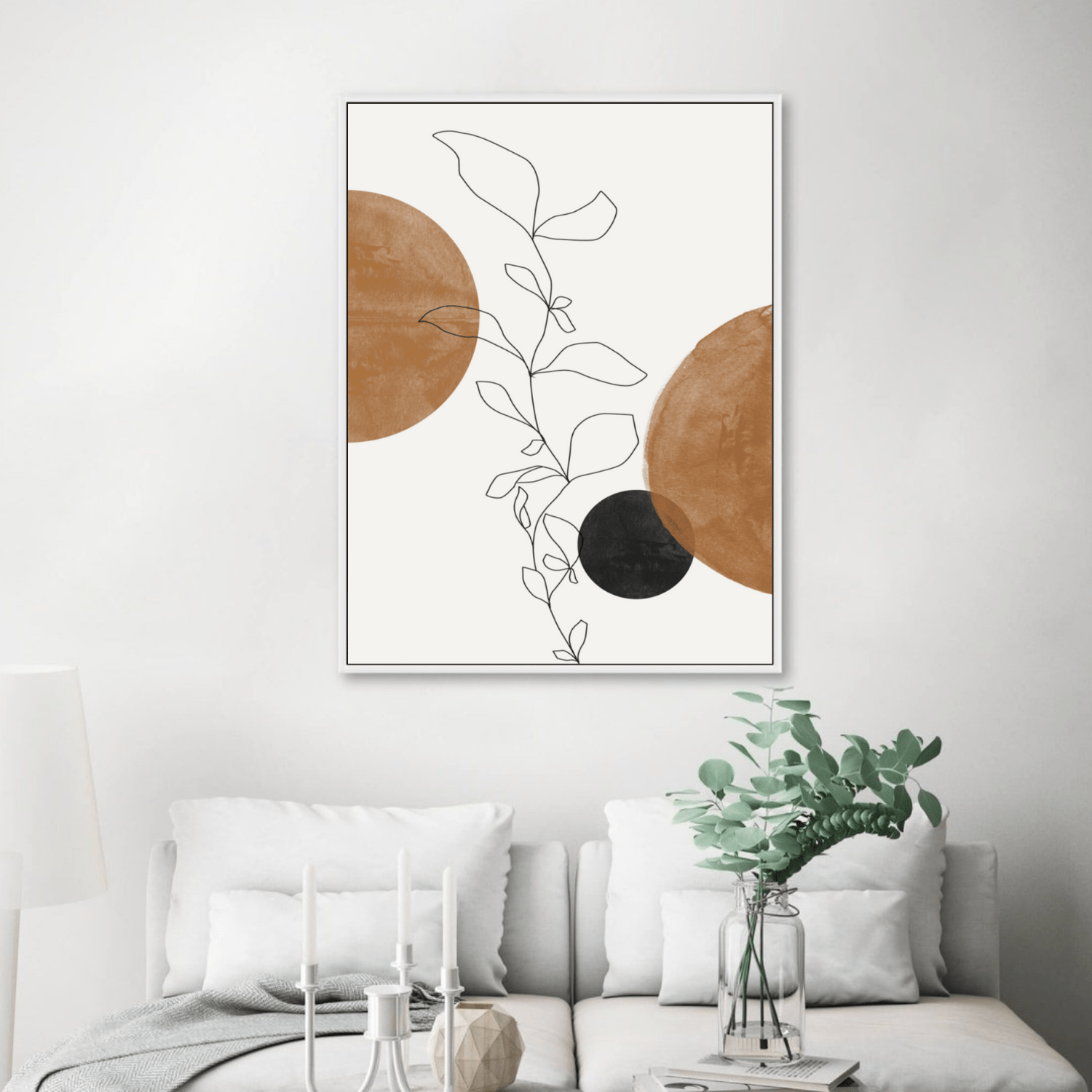 Abstract Plant | Giri Designs Wall Art