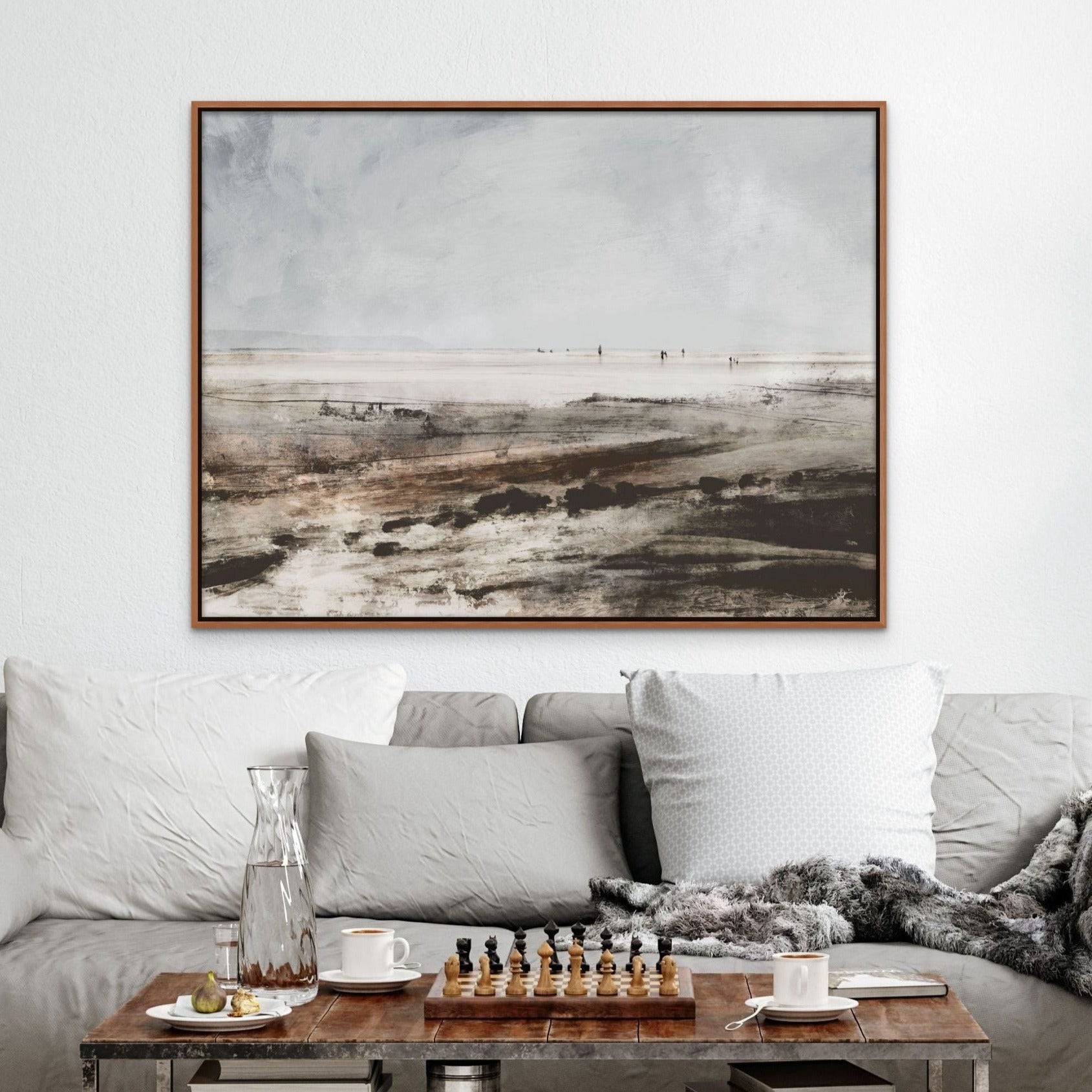Distant Shore Canvas | Giri Designs Wall Art