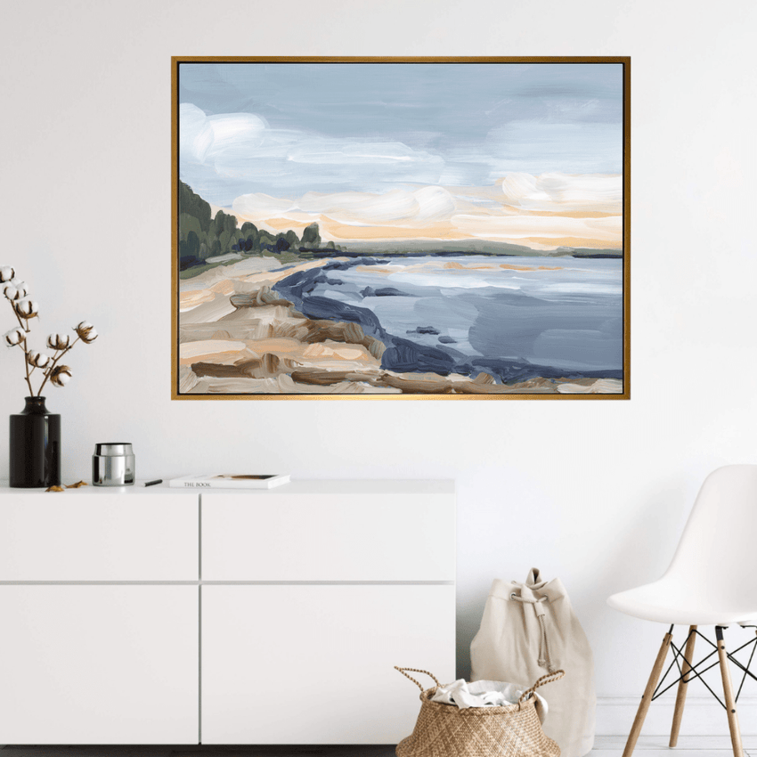 Pretty Marsh Canvas | Giri Designs Wall Art