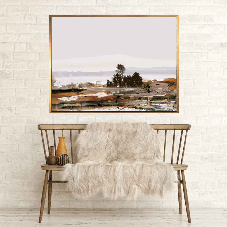 Mountain View Canvas | Giri Designs Wall Art