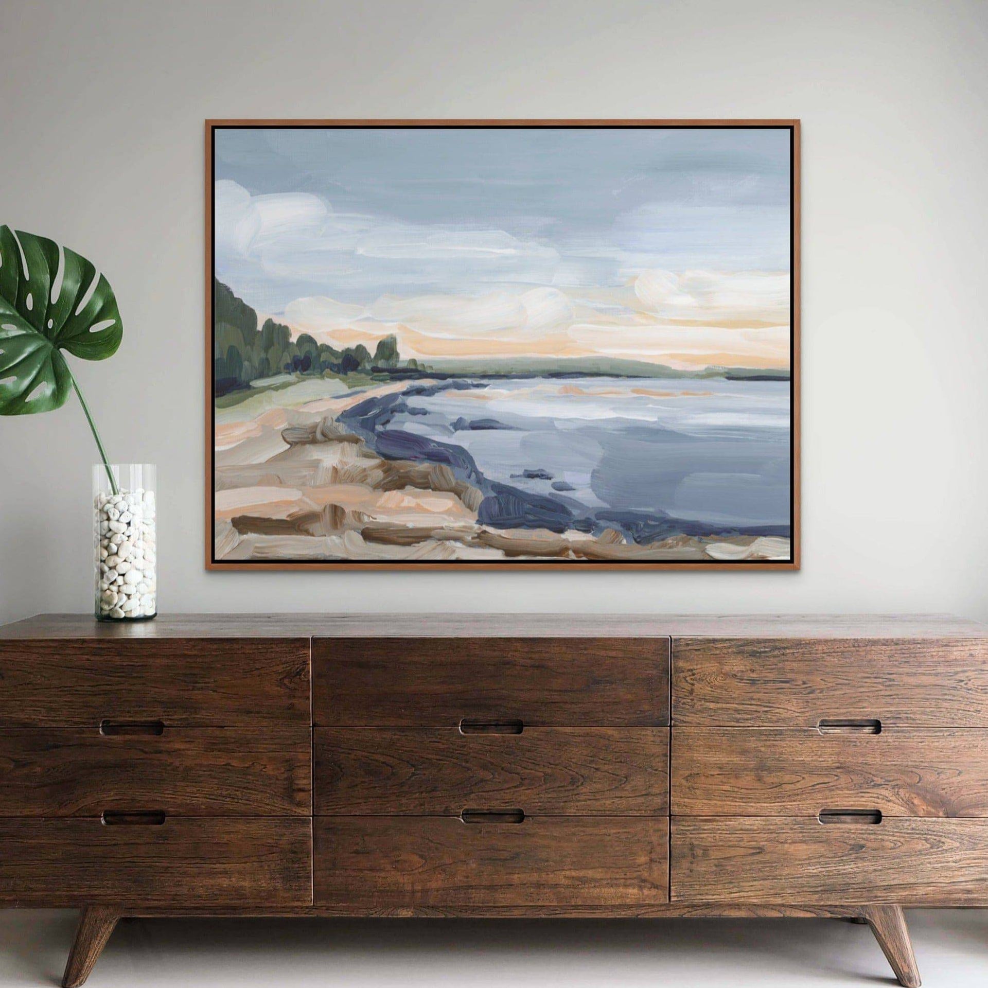 Pretty Marsh Canvas | Giri Designs Wall Art