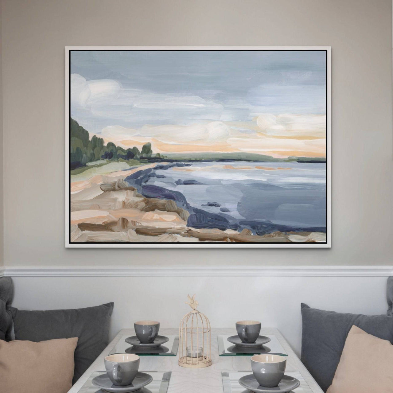 Pretty Marsh Canvas | Giri Designs Wall Art