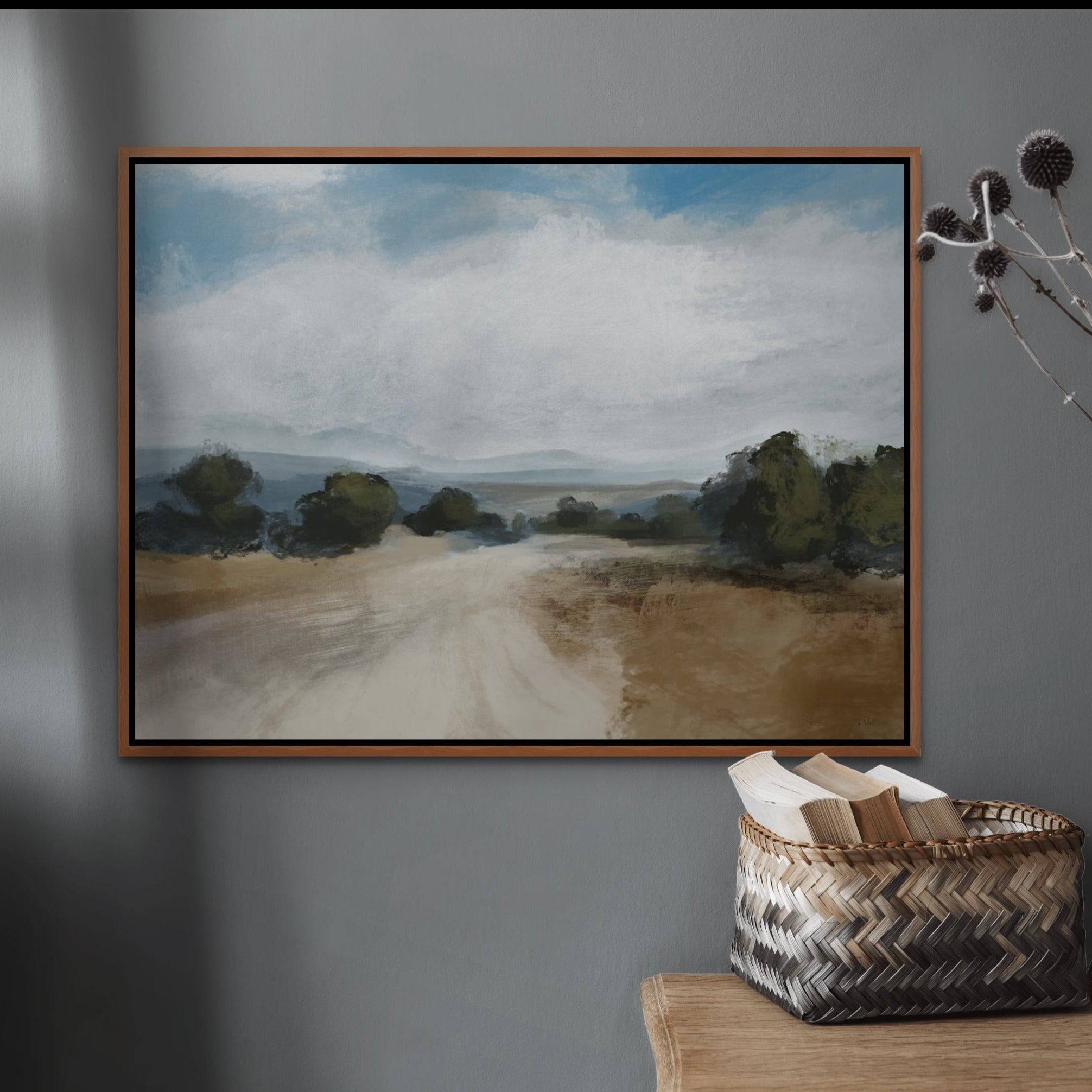 Road View Canvas | Giri Designs Wall Art