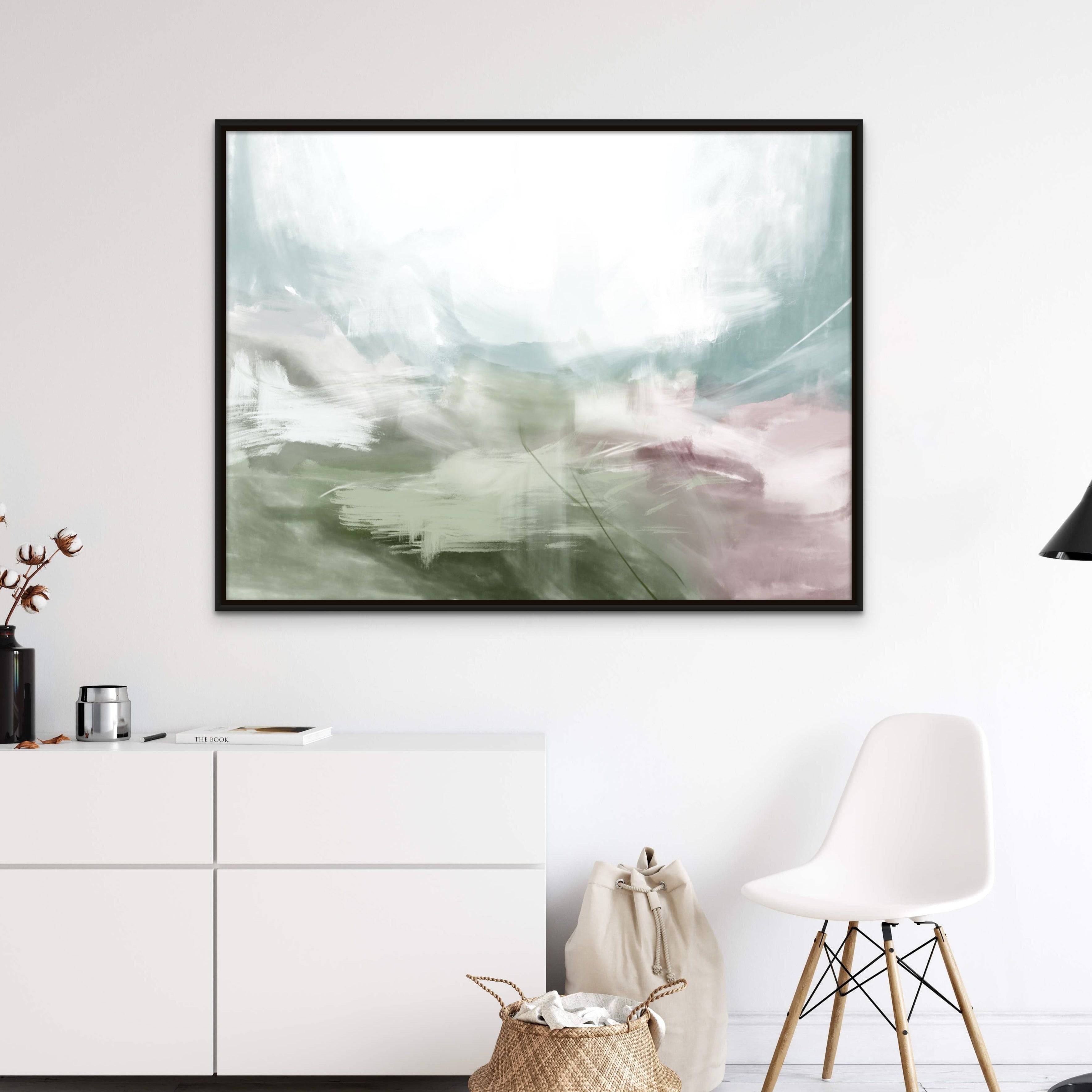 Snow of Colors Canvas | Giri Designs Wall Art