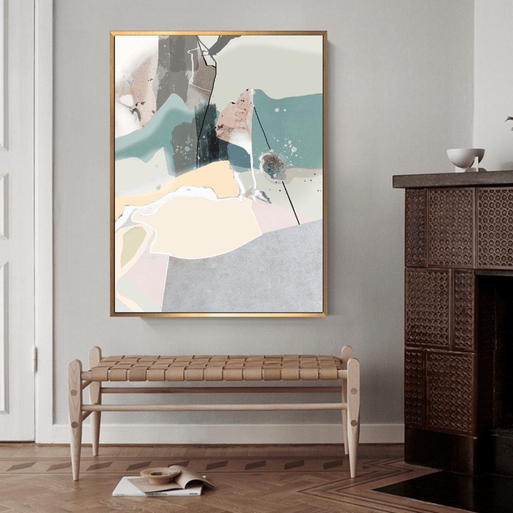 Abstract Landscape Canvas | Giri Designs Wall Art