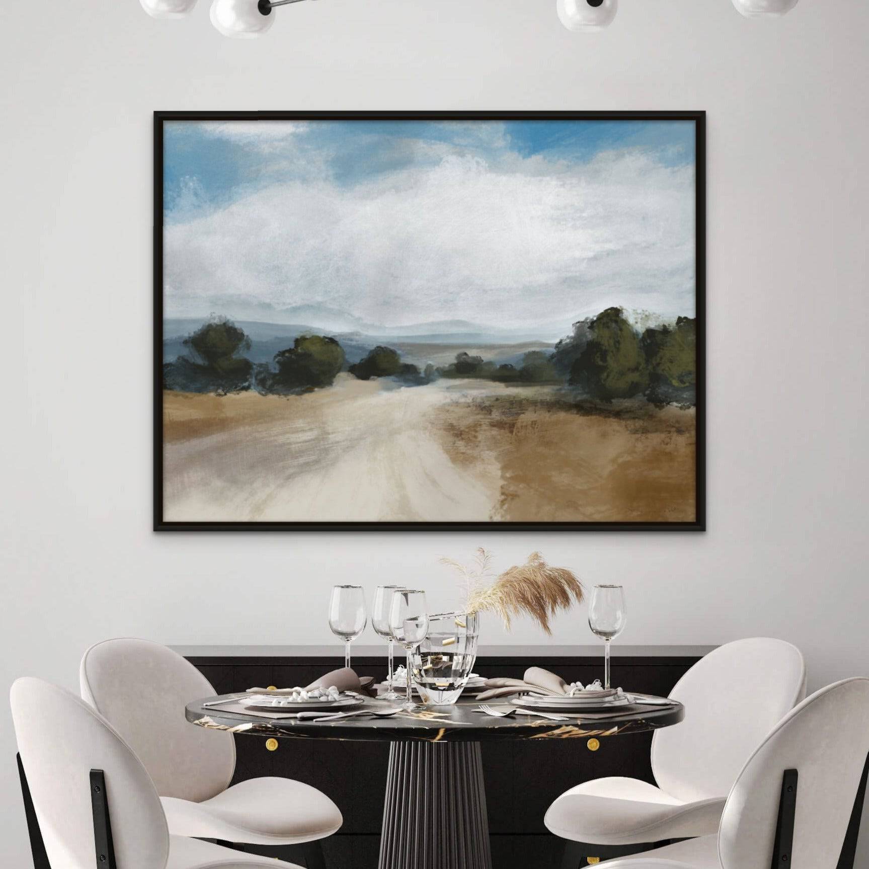 Road View Canvas | Giri Designs Wall Art